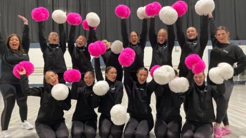 Grimsby cheerleader wins gold with England at international event - BBC ...