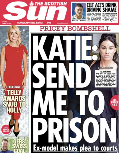 Scotland's papers: Firearm attack and teens die in rave tragedy