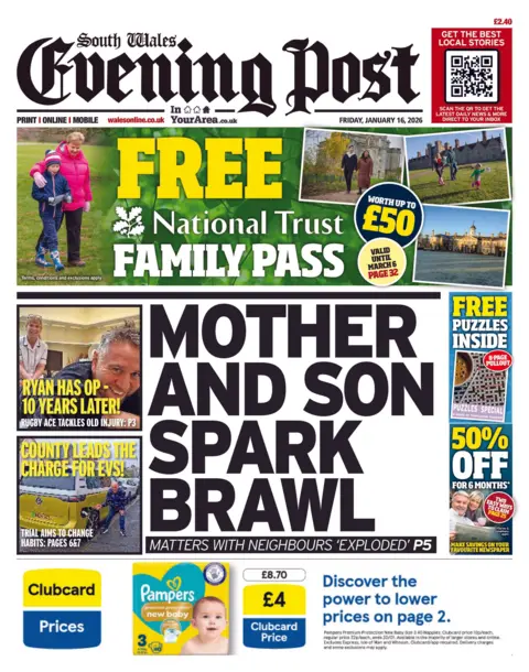 Wales' papers: Hospital department a 'savage workplace' and mother and ...