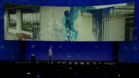 Augmented reality art: Where your home becomes the gallery - BBC News