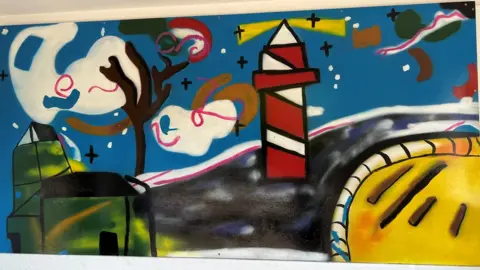 Cornwall students graffiti 'dull and boring' railway station