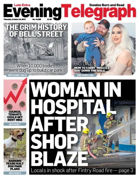 Scotland's papers: Danger to life weather warning and Biden visits Israel