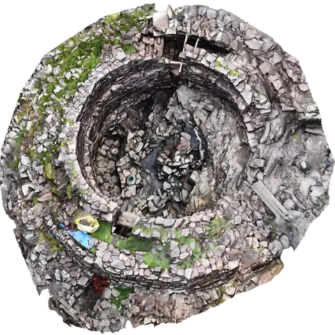 Iron Age ruins in Assynt recreated in 3D