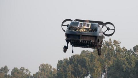 AirMule military drone set to dodge trees in tests - BBC News