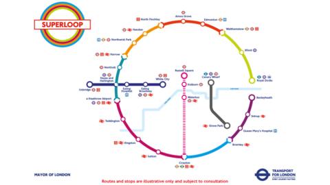 Superloop bus service to link London's outer boroughs - BBC News