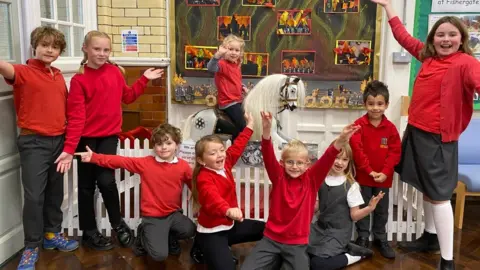 York school's Victorian rocking horses restored to former glory