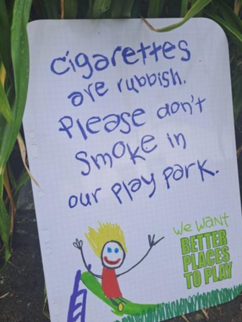 Liskeard play park to become smoke-free zone - BBC News
