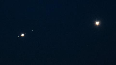 Venus and Jupiter Conjunction: Planets to almost touch in night sky ...