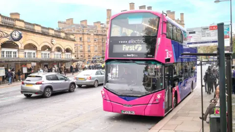 York parents' anger as young people's bus fares double