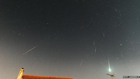 How to catch the Perseid meteor shower - BBC Weather