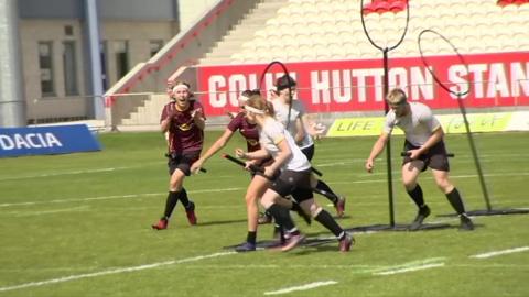 JK Rowling congratulates West Midlands Quidditch champs - BBC News