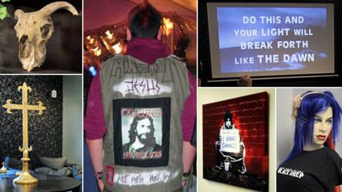 The heavy metal-loving church - BBC News
