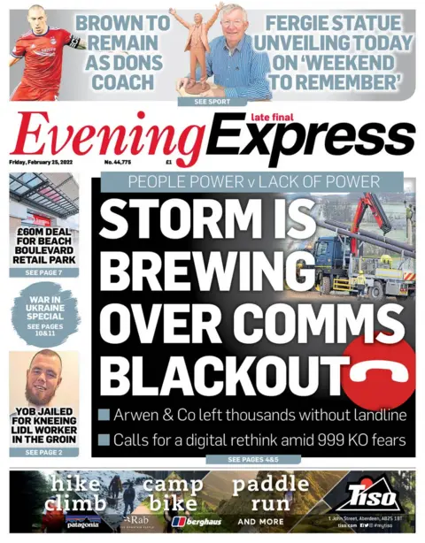 Scotland's papers: War in Europe triggers 'toughest sanctions ever'