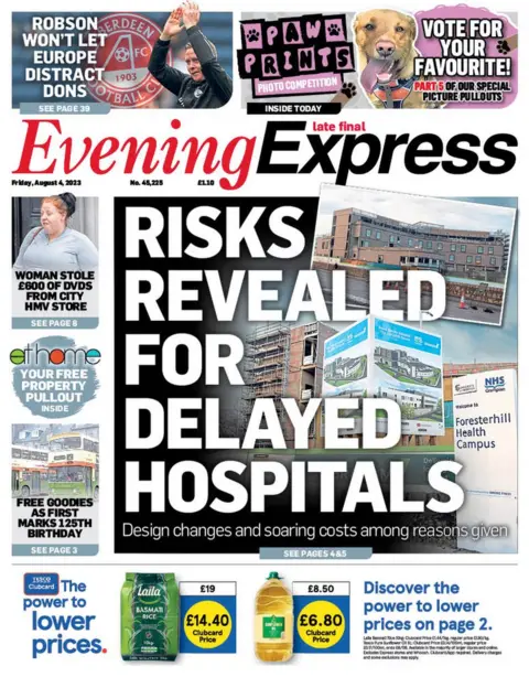 Scotland's papers: Hydrogen boiler row and obesity crisis warning