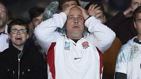 England out of Rugby World Cup as Australia win 33-13 - BBC Sport