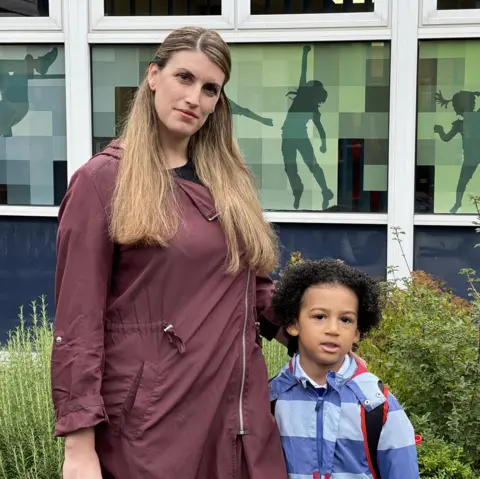 Back to school: Parents and pupils delighted at return