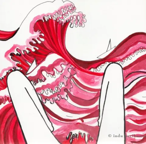 The woman who draws other people's Tinder dates