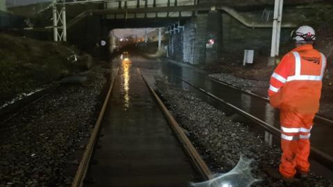 Rotherham Station to reopen after storm flooding - BBC News