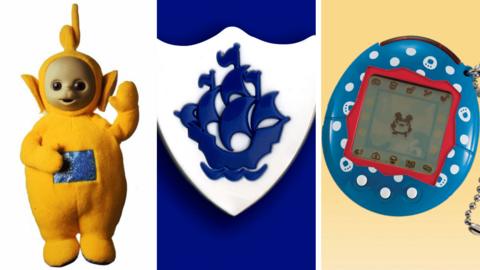 Blue Peter time capsule dug up 33 years early - BBC News