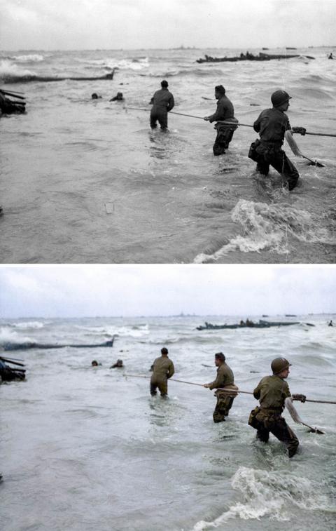D-Day landings in colour - BBC News
