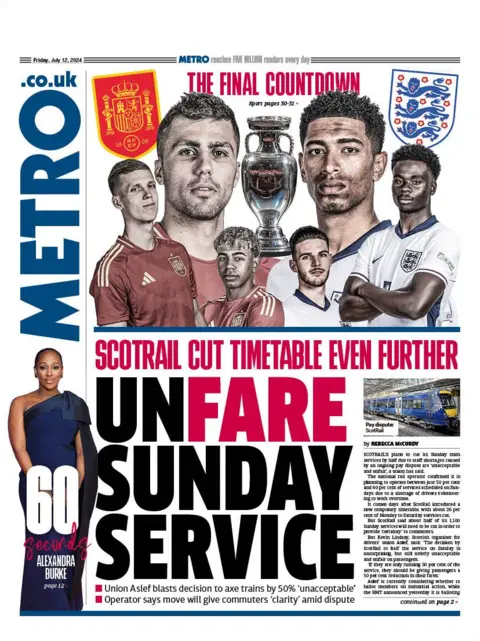 Scotland's papers: Two-child benefit cap and ScotRail timetable cuts