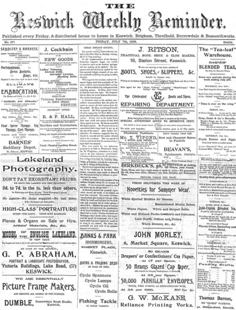 Keswick Reminder newspaper marks 125th anniversary