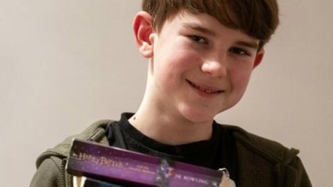 World Book Day: Jayce Joyce, four, publishes two books - BBC News