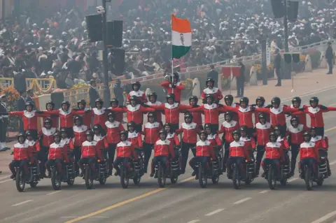 Women take the lead in India’s Republic Day parade