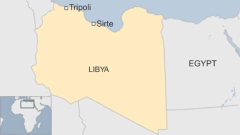 Libyan forces 'retake Sirte port from IS militants' - BBC News