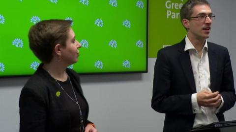 Green Party's new leadership team to focus on power not protests - BBC News