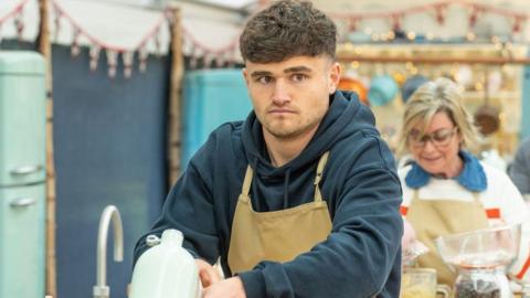 Bake Off winner relieved to finally talk about victory - BBC News