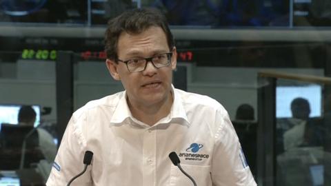 Ariane rocket suffers rare launch anomaly - BBC News