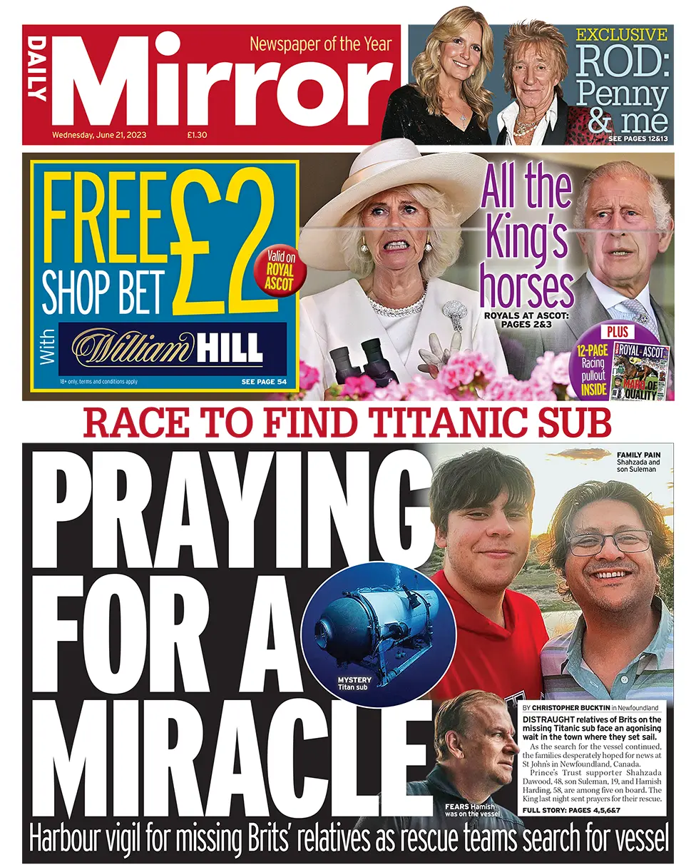 'Praying for miracle' and Tory split over mortgages