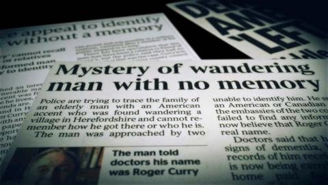 Who was the abandoned man with no memory? - BBC News