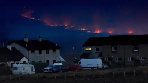 Sutherland residents return home after wildfire