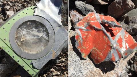The housemates who found a lost plane wreck - BBC News