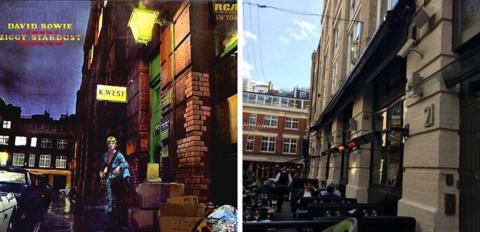 Revisiting London's iconic album cover images - BBC News