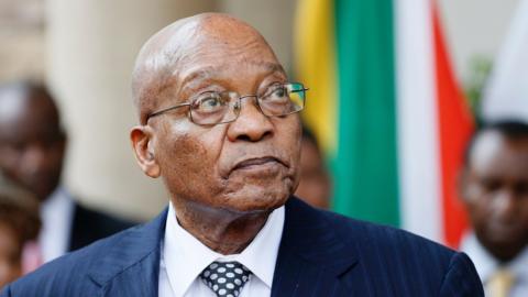 Anti-Zuma protests take place across South Africa - BBC News