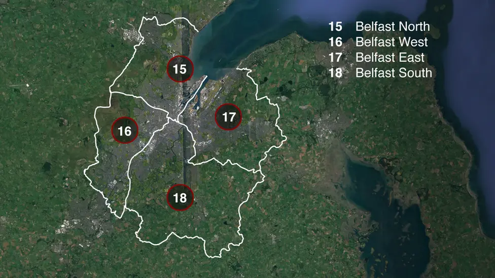 New NI parliamentary constituency plans redraw the map