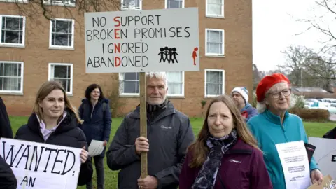 Devon SEND Parents and Carers for Change protest in Exeter