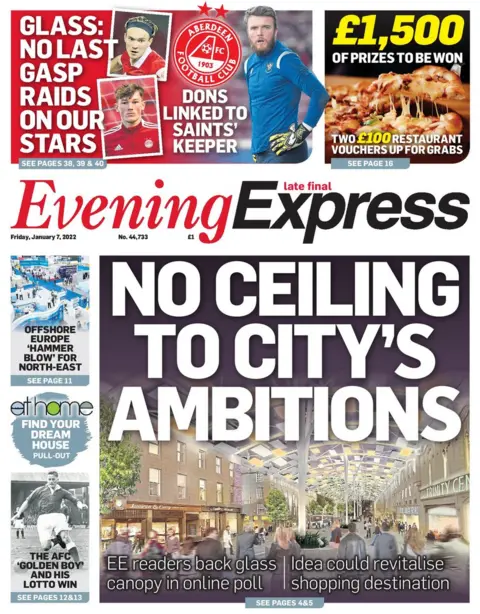 Scotland's papers: 'Sunshine holidays delight' and hospital warning