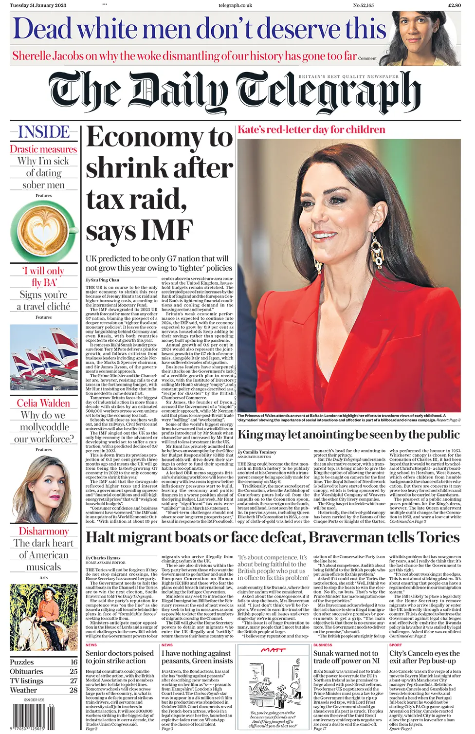 UK 'economy to shrink' and 'parents in limbo'