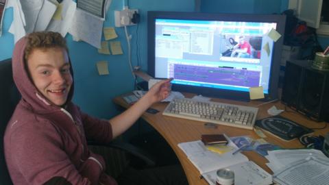 Werewolf horror first film for Blaenau Gwent academy - BBC News