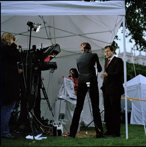 In pictures: From Blair to Brexit on College Green
