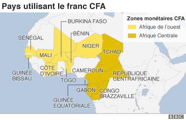 Une monnaie de l'ère coloniale est-elle le moteur de la migration vers l'Europe ? - BBC News Afrique