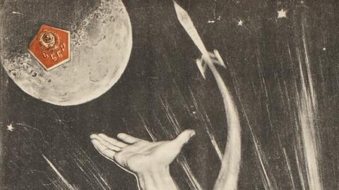 Posters of the golden age of Soviet cosmonauts - BBC News