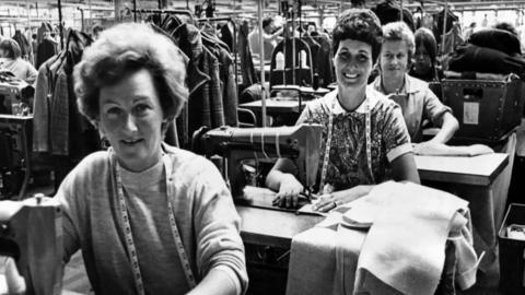 Life as a factory girl: Gruelling work, camaraderie and sexism - BBC News