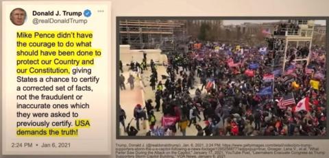 Capitol riots timeline: What happened on 6 January 2021? - BBC News