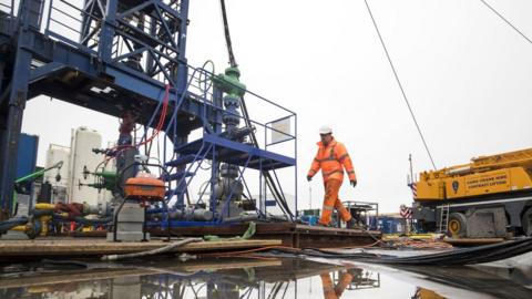 Fracking ban lifted, government announces - BBC News