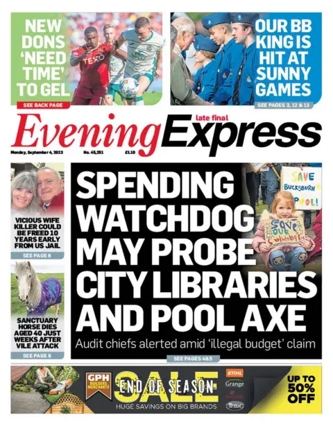 Scotland's papers: Concrete worries and programme for government